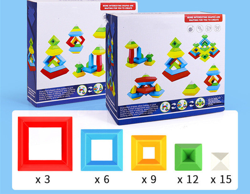 Pyramid Building Blocks – PuzlArt